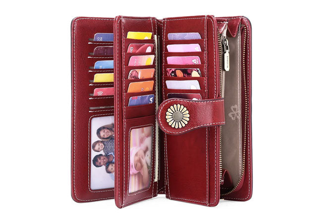 RFID Large-Capacity Women's Wallet – ShopXV Store